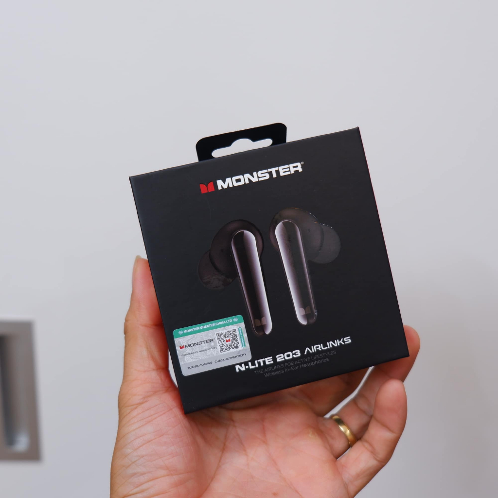 Tai nghe Monster N-Lite 203 AirLinks TWS Bluetooth 5.3, chống nước IPX6 ...