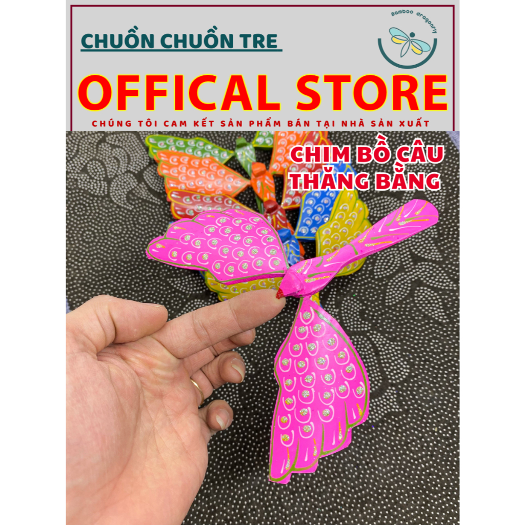 3 Con Chim Tre cân bằng - bamboo bird Giá tại xưởng | Shopee Việt Nam