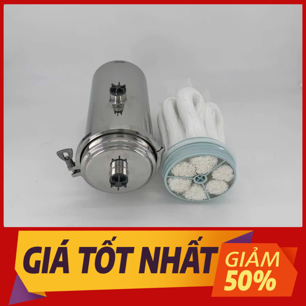 Màng Lọc UF Inox Loại 3000 Lít - Loại Béo - Lọc Các Nguồn Nước Giếng - Ren 34 KHÔNG KÈM CÚT ...