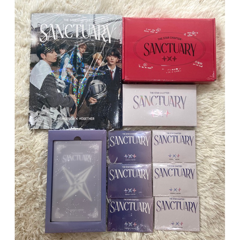 Có sẵn album ảnh TXT Sanctuary | Shopee Việt Nam