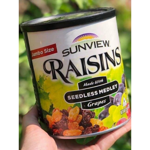 Nho khô Thập Cẩm Sunview Raisins Mỹ - 425g - [ Hàng Chuẩn MỸ ] | Shopee ...