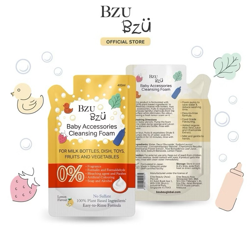 Nước Rửa bình Bzu Bzu túi 400ml | Shopee Việt Nam