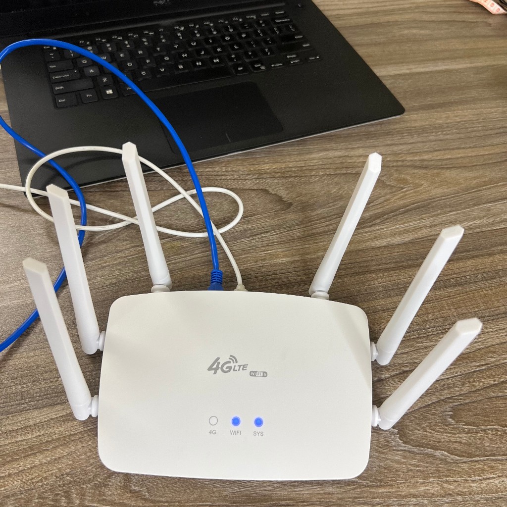 Bộ phát wifi từ sim 4G CPE MK1200 ĐEN, R102 plus 6 ăng ten cao cấp có cổng WAN/LAN tiện lợi ...