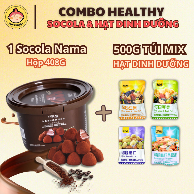 Socola Nama Mix 500G Hạt Dinh Dưỡng Đủ Vị - Thơm Ngon Bổ Dưỡng - Kẹo ...