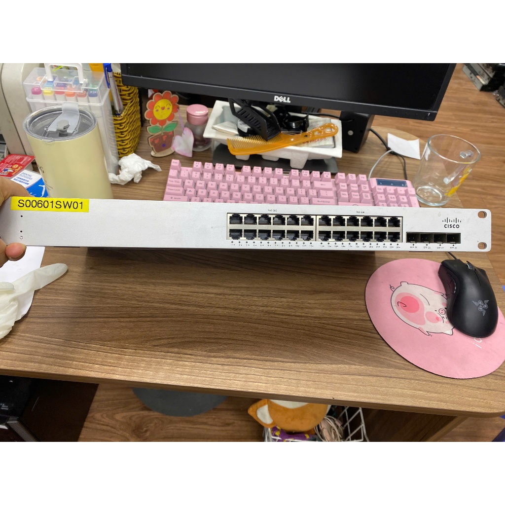 SWITCH POE 24PORT CISCO TỐC ĐỘ GIGABIT/HÀNG QUA SỬ DỤNG | Shopee Việt Nam