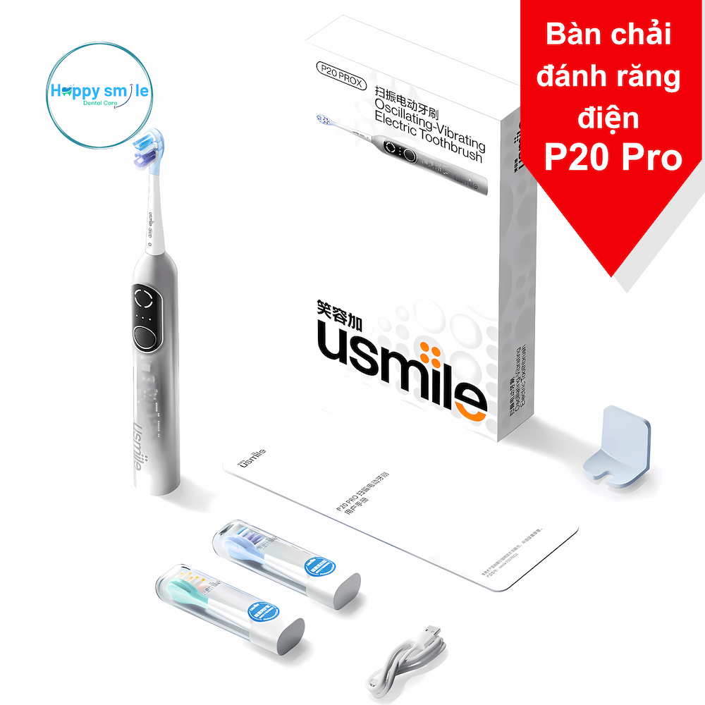 Nội địa - Bàn chải đánh răng, sóng âm thông minh usmile P20 Pro - Bảo hành 12 tháng | Shopee ...