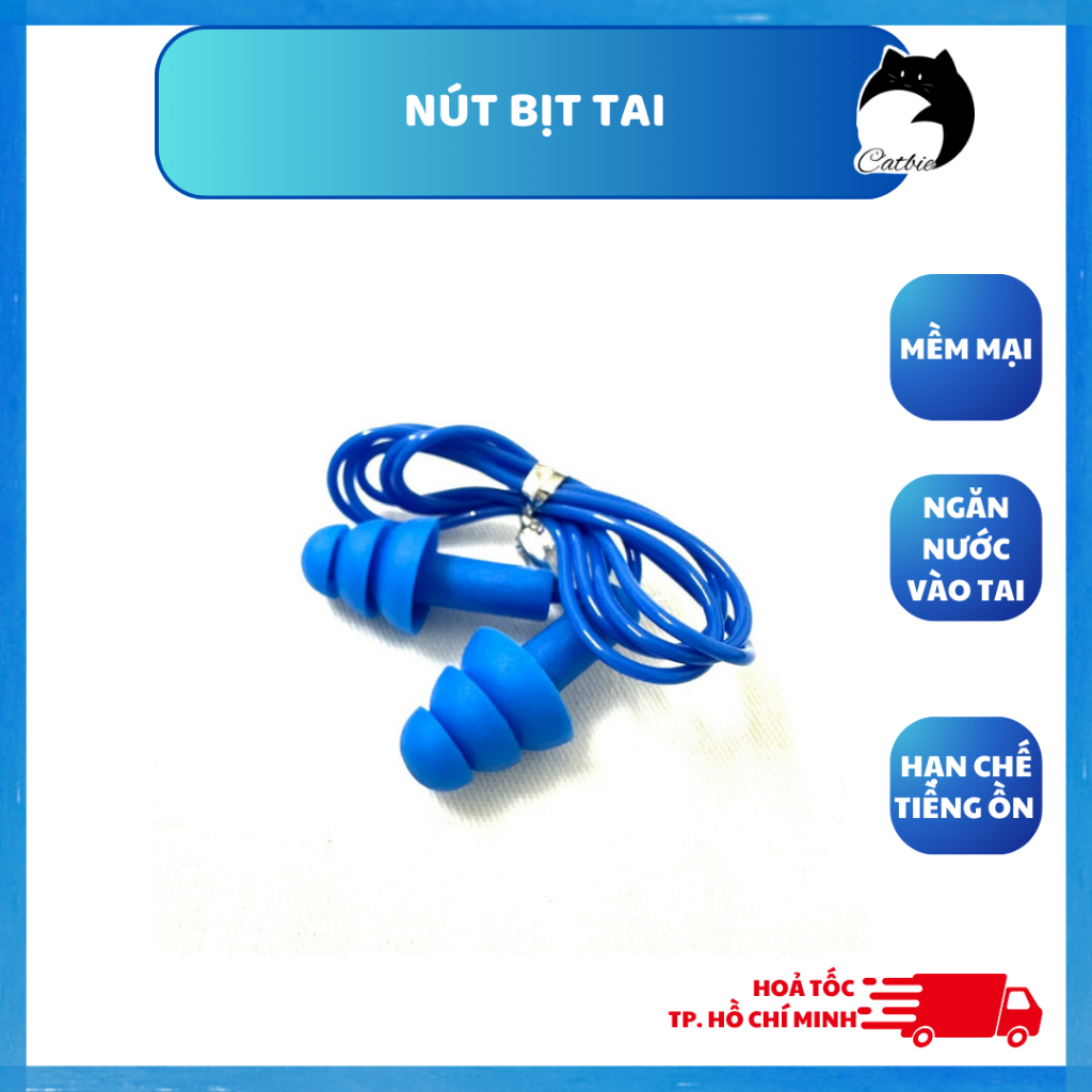 NÚT BỊT TAI,NHÉT TAI CHỐNG NƯỚC VÔ TAI KHI BƠI | Shopee Việt Nam