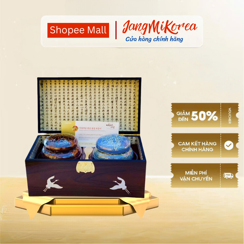 Cao Hồng Sâm Hũ Đôi Achimmadang Hàn Quốc Daedong Ginseng Hộp 2 Hũ x 500gr | Shopee Việt Nam