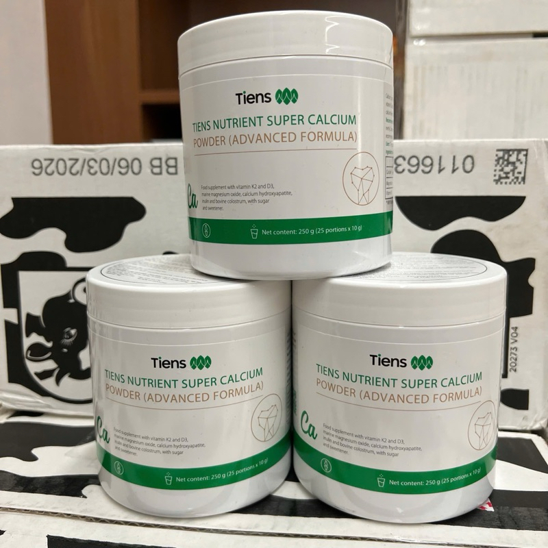 3 Hộp Canxi Pháp Thiên Sư Tiens – Canxi Nhập Khẩu Từ Pháp 250g | Shopee ...