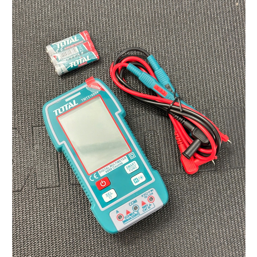 (Mẫu Mới) Đồng Hồ Đo Điện Vạn Năng Total Tích Hợp Auto TMT516004 (Chính ...