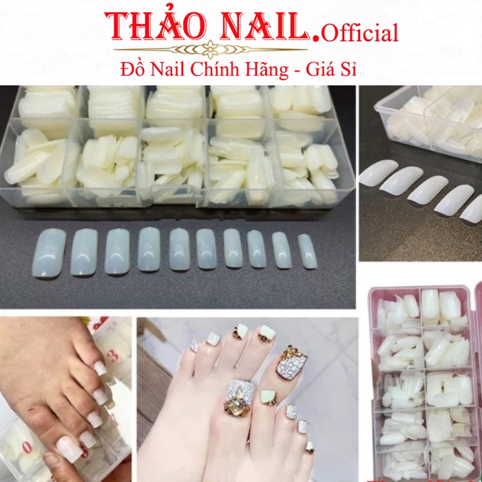 Móng Úp Chân Form Dài - Hộp 500 Chiếc | Shopee Việt Nam