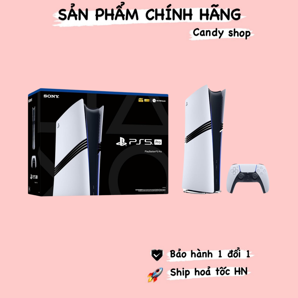 Máy chơi game Sony Playstation 5 PRO chính hãng (Bản US) | Shopee Việt Nam