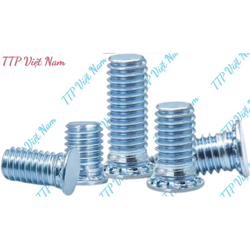 50Cái Bulong ép,Vít ép,Ốc ép,trụ ép PEM M3,M4,M5,M6 | Shopee Việt Nam