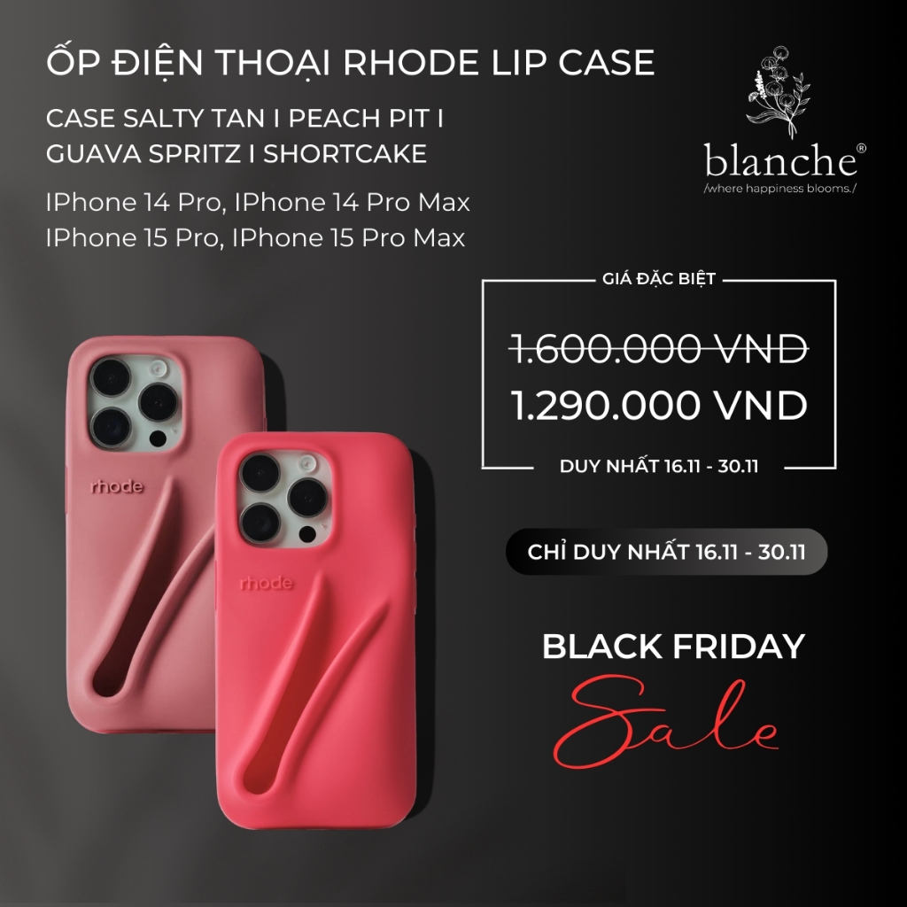 Ốp Điện Thoại Rhode Lip Case Shortcake, Peach Pit, Guava Spritz, Salty ...