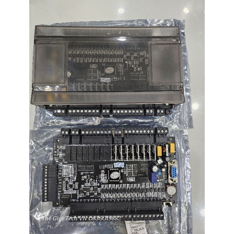 Bộ điều khiển Lập trình PLC công nghiệp FX3U 32MRT 10AD 2DA RS232 ...