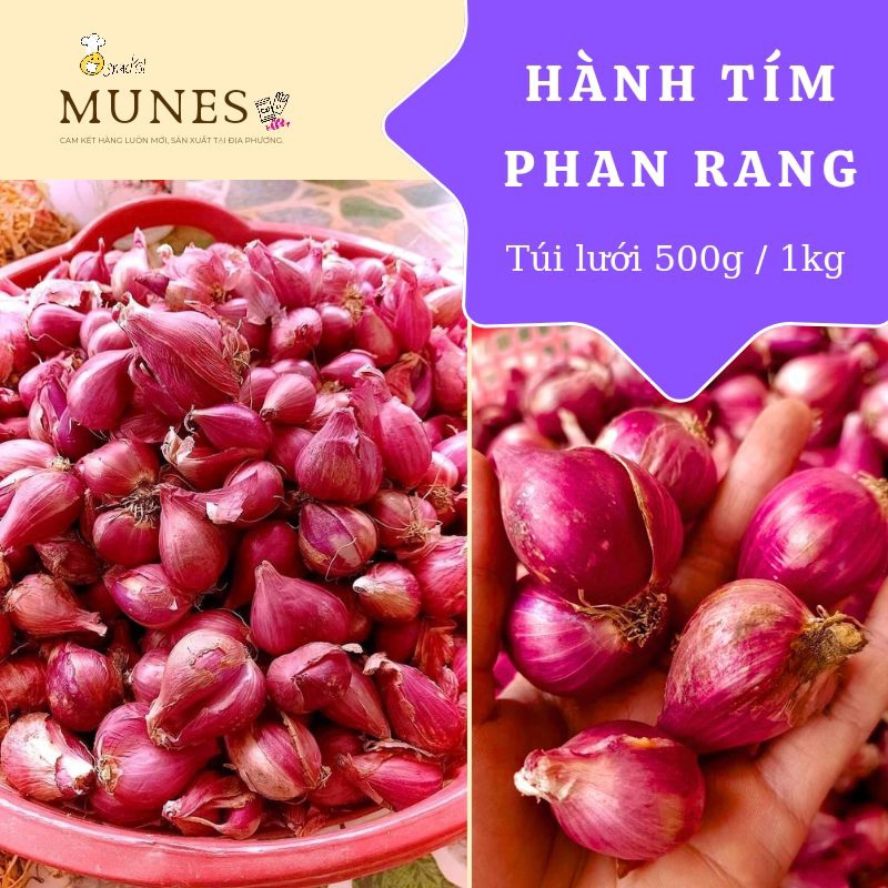 Hành tím Phan Rang chính gốc - 1kg | Shopee Việt Nam