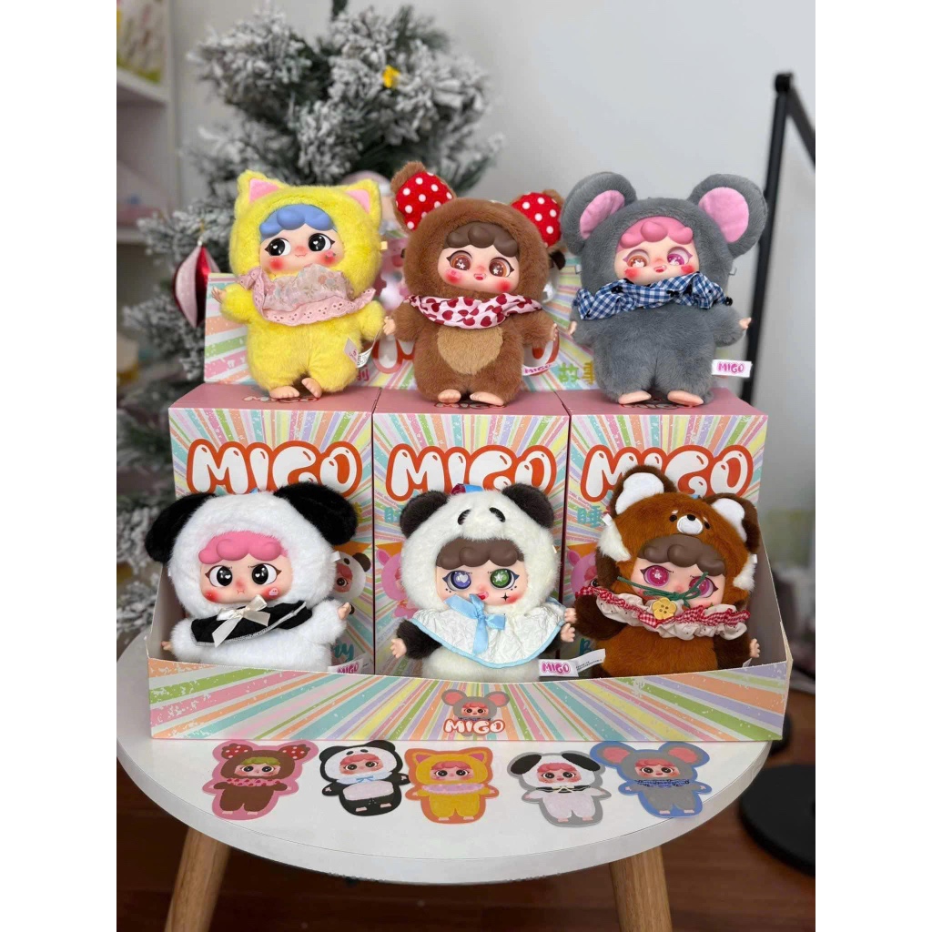 [ẢNH THẬT-HÀNG CHÍNH HÃNG] Blindbox / nguyên set Migo Bedtime 6 con ...
