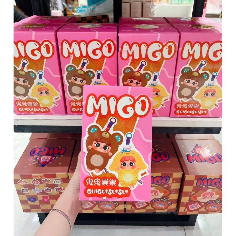 (Blind Box) 1 Box Baby Three migo Animal Party Hộp mù sang trọng | Hộp ...