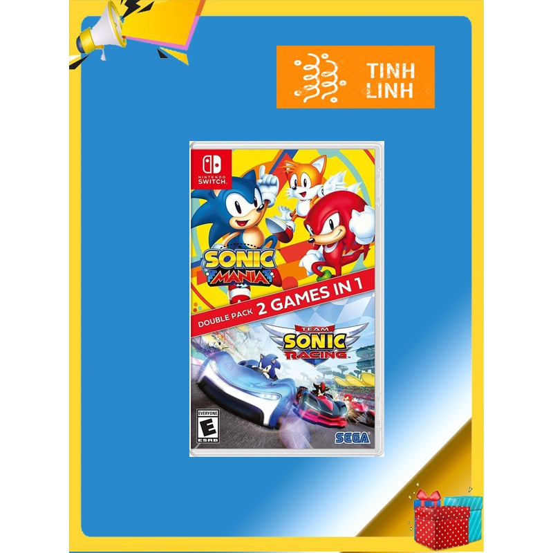 Game Sonic Mania + Team Sonic Racing Double Pack - Nintendo Switch | Shopee Việt Nam
