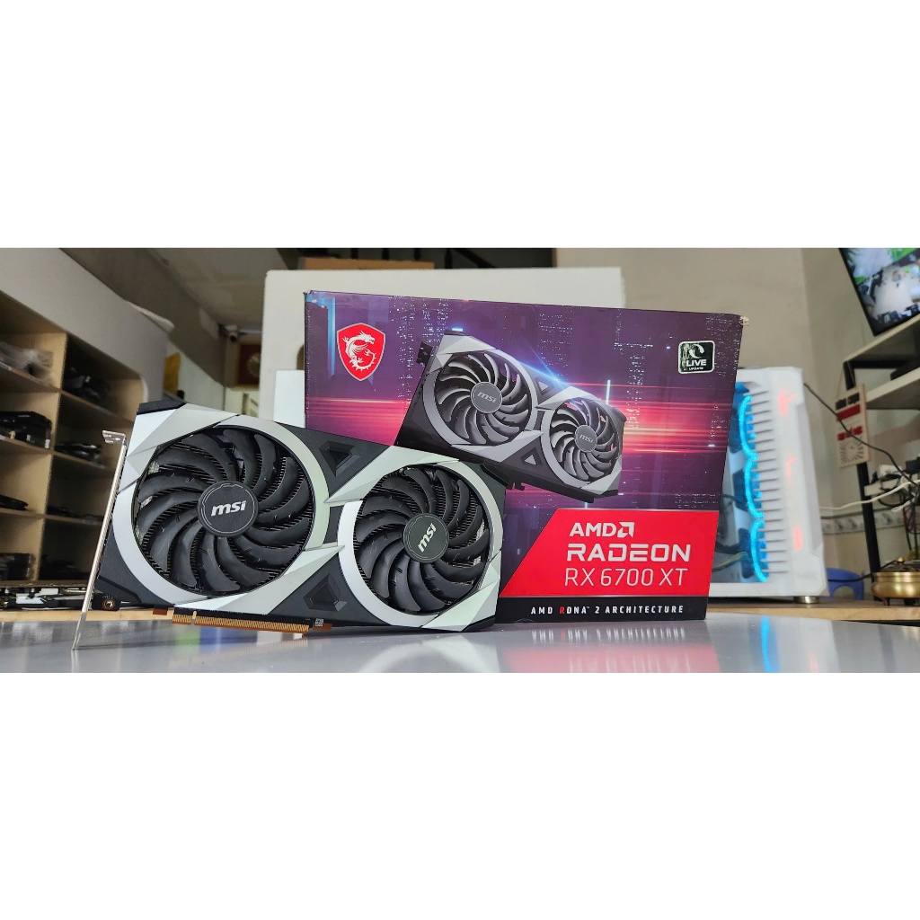Card màn hình VGA MSI Radeon RX 6700 XT MECH 2X 12G OC | Shopee Việt Nam