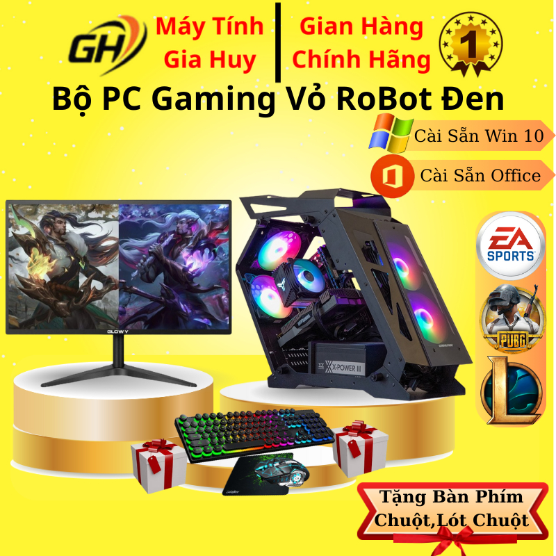 Bộ Máy Tính PC Robot Gaming Cao Cấp Core i5 i7, Ram 8Gb, SSD 256Gb,Card ...