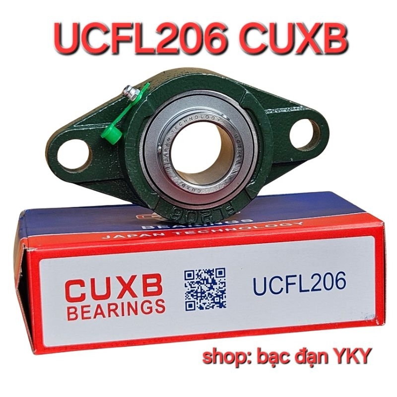 gối đỡ vòng bi UCFL206 CUXB ( cốt 30mm) | Shopee Việt Nam