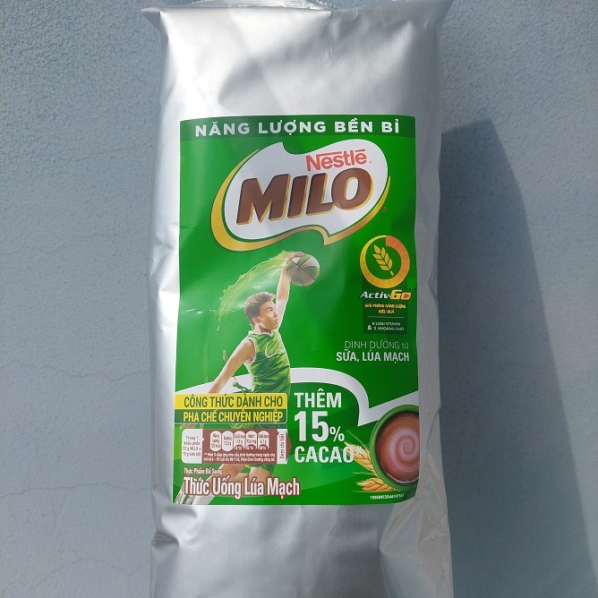 Bột Milo bịch 1kg Nguyên Chất ( thêm 15% bột cacao)-MỚI | Shopee Việt Nam