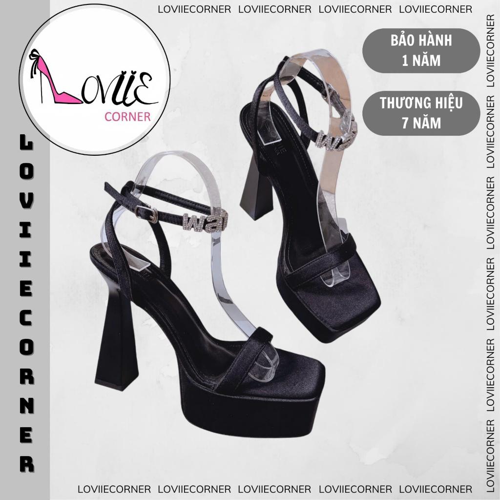 LOVIIECORNER - GIÀY CAO GÓT MŨI VUÔNG ĐÚP THỜI TRANG QUAI MẢNH HỞ HẬU ...