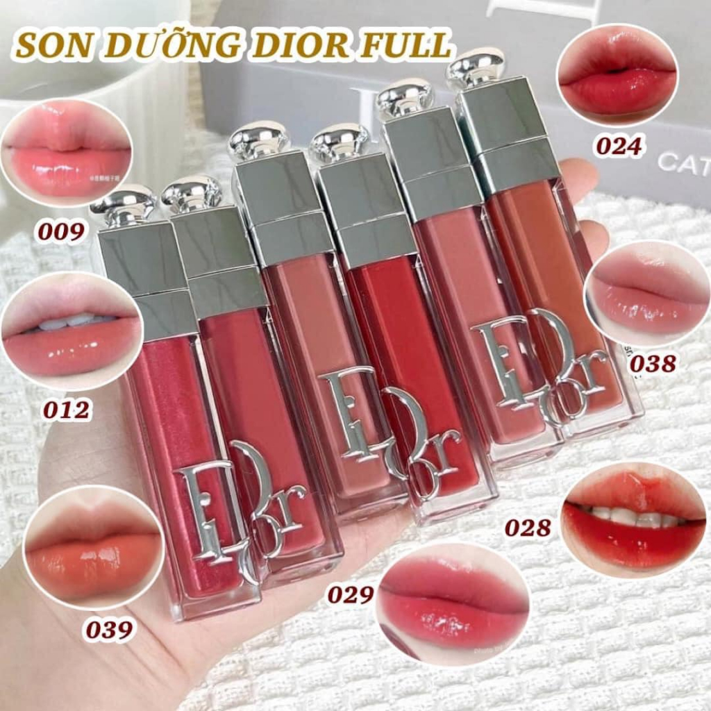 (Fullbox) Son Dưỡng Môi Dior Lip Maximizer bản mới màu Dior 009-018-020 ...