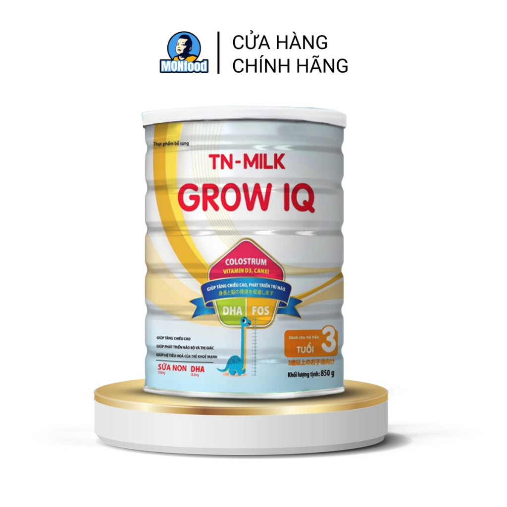 Sữa Bột Grow IQ giúp bé phát triển toàn diện 850g | Shopee Việt Nam