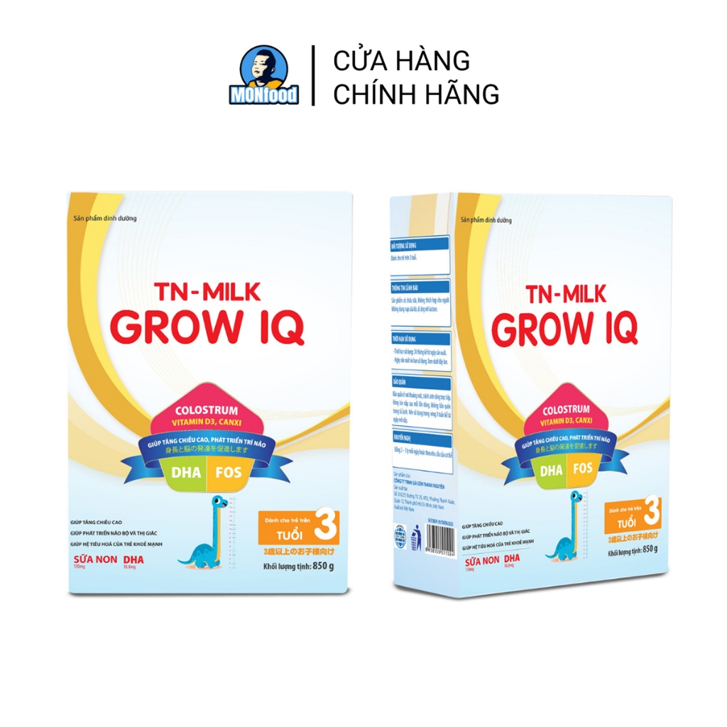 Sữa Bột Grow IQ giúp bé phát triển toàn diện hộp 400g | Shopee Việt Nam