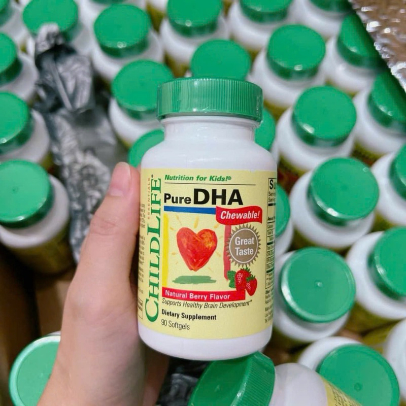 Viên uống DHA Childlife Mỹ hộp 90 viên gel (t2/2025) | Shopee Việt Nam