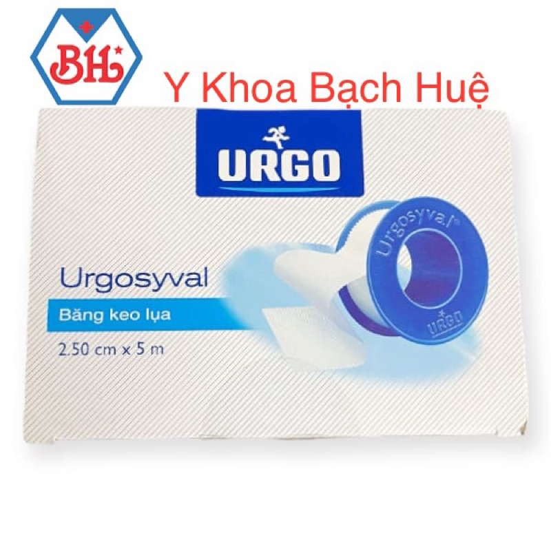 Băng keo lụa Urgo Syval 2.5x5m (Hộp 12 cuộn) | Shopee Việt Nam