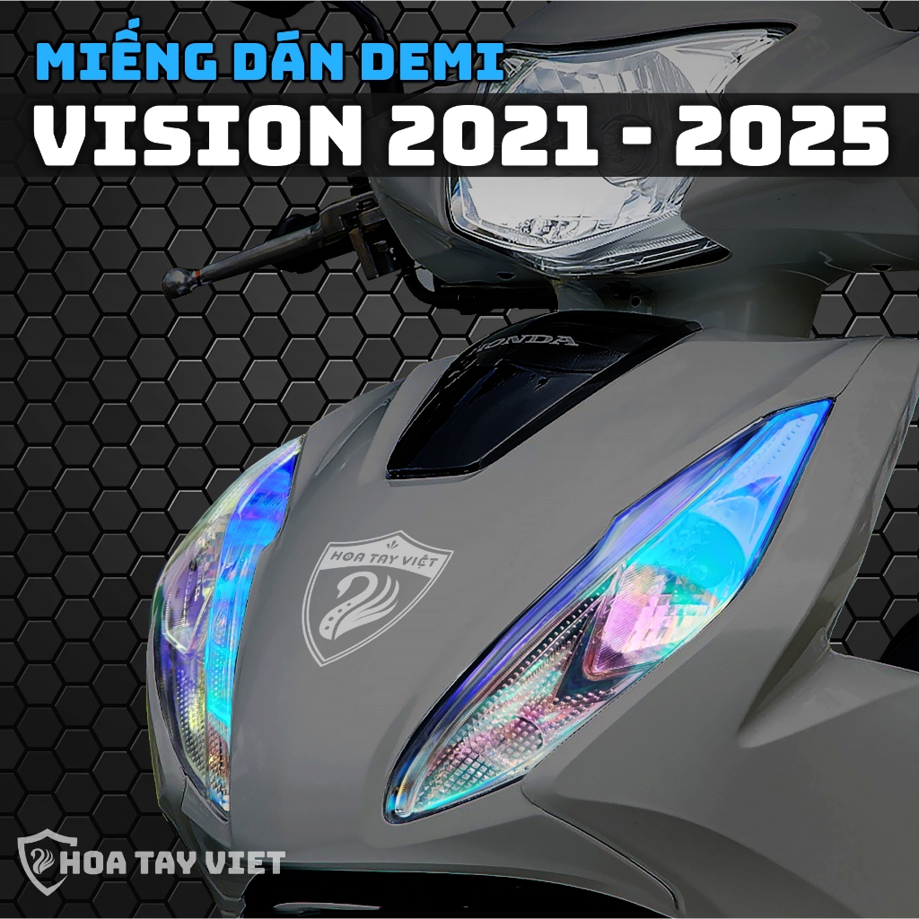 Decal VISION 2021 - 2025 đổi màu DEMI và XI NHAN VISION 2021 - 2025 ...