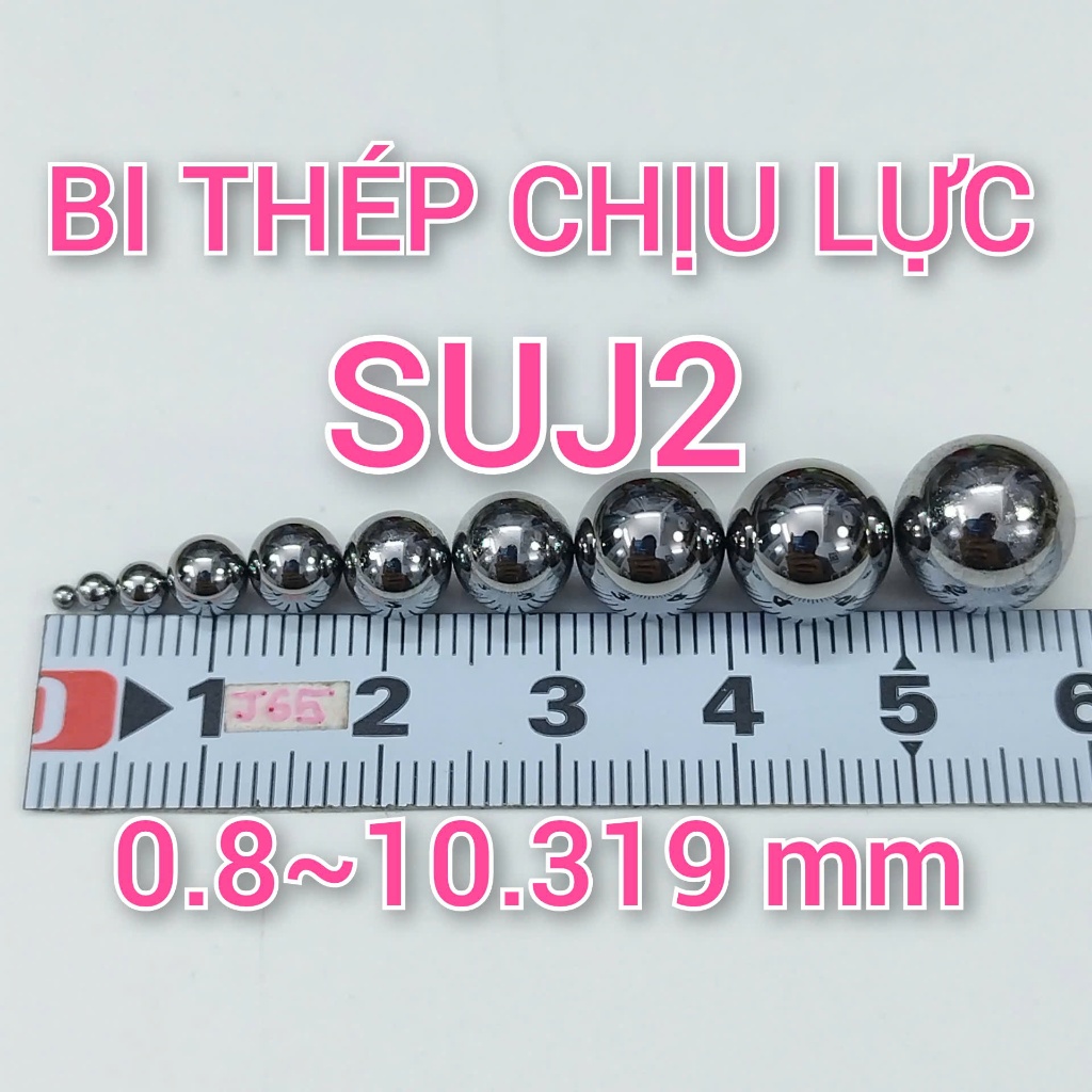 [SUJ2] Bi thép chịu lực SUJ2 size 0.8~10.319 mm tiêu chuẩn Nhật Bản, cấp chính xác G5, dùng cho ...