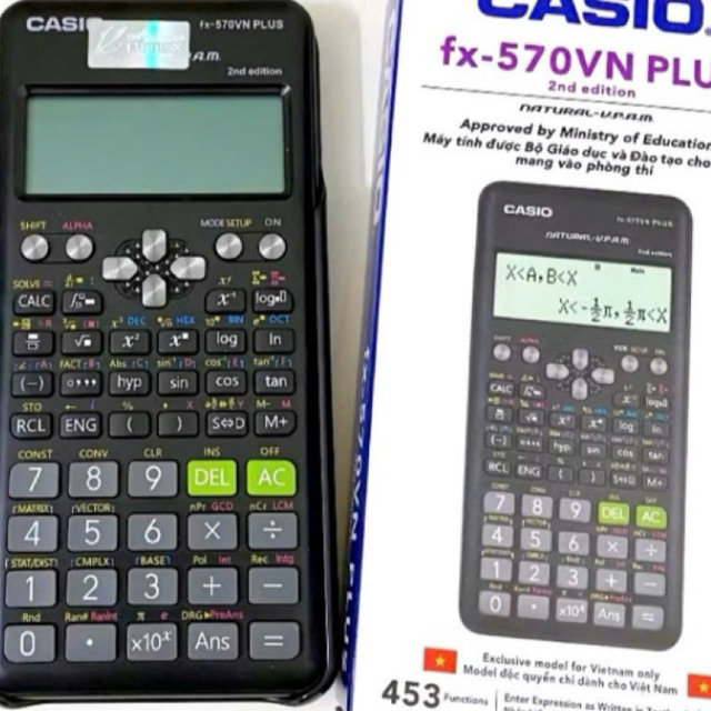 Máy tính fx 580vn x và 570 es plus phù hợp với học sinh cấp 2, cấp 3 ...