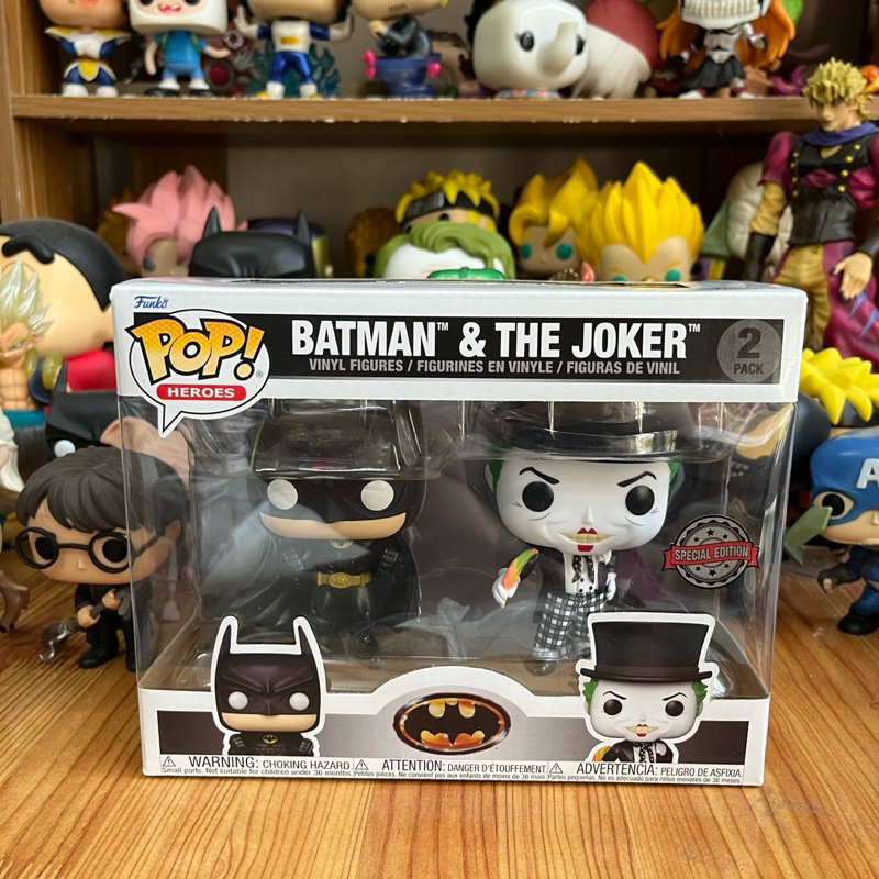 Mô hình Funko Pop! DC - "Batman & The Joker" 2 pack (box real) | Shopee Việt Nam