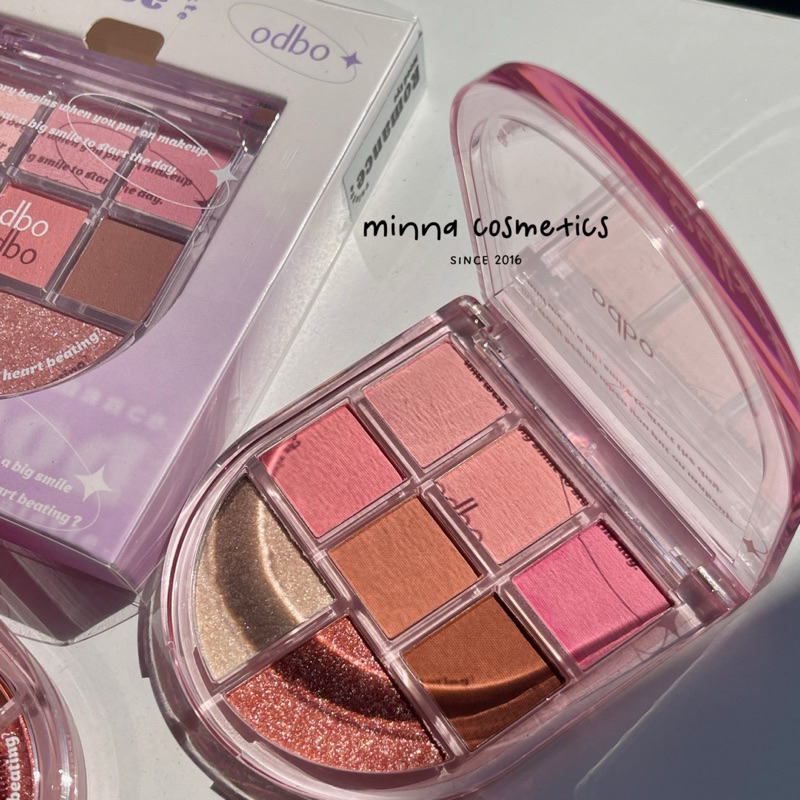 [Odbo][Tặng Cọ Mắt] Bảng Phấn Mắt 8 Ô Odbo Mood Eye Pallete | Shopee Việt Nam