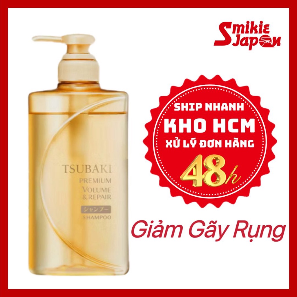TSUBAKI PREMIUM VOLUME SHAMPOO 490ML | Shopee Việt Nam