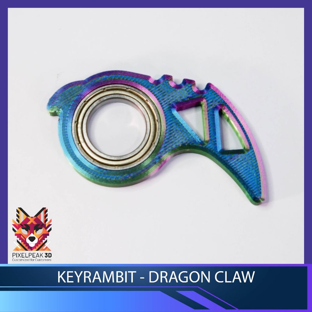[VER DRAGON CLAW] MÓC KHÓA XOAY - KEYRAMBIT - VẨY RỒNG-HOT!!!! | Shopee ...