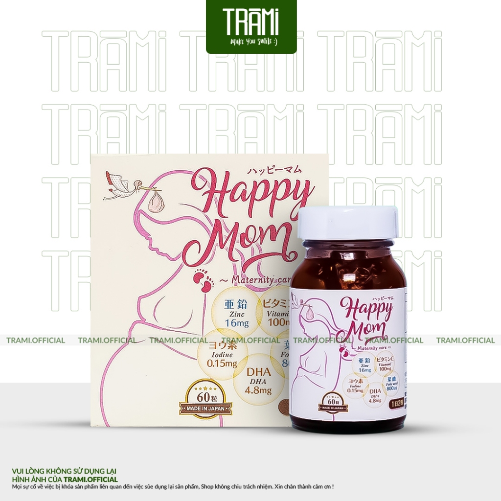 [CHÍNH HÃNG] Viên Uống Happy Mom Jpanwell 60 Viên Nhật Bản - Bổ Sung ...