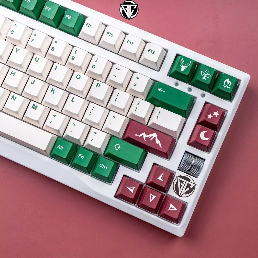 Keycap GMK Camping Clone thick PBT in dyesub 144 nút - Vietgear.vn