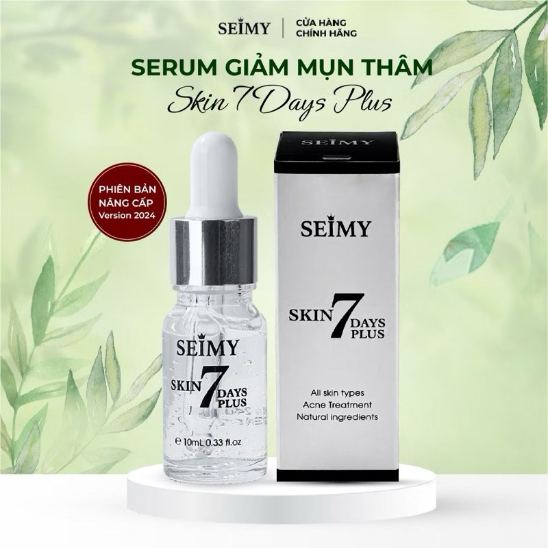 Serum Giảm Mụn Thâm, Rỗ Seimy Skin 7 Days 10ml | Shopee Việt Nam