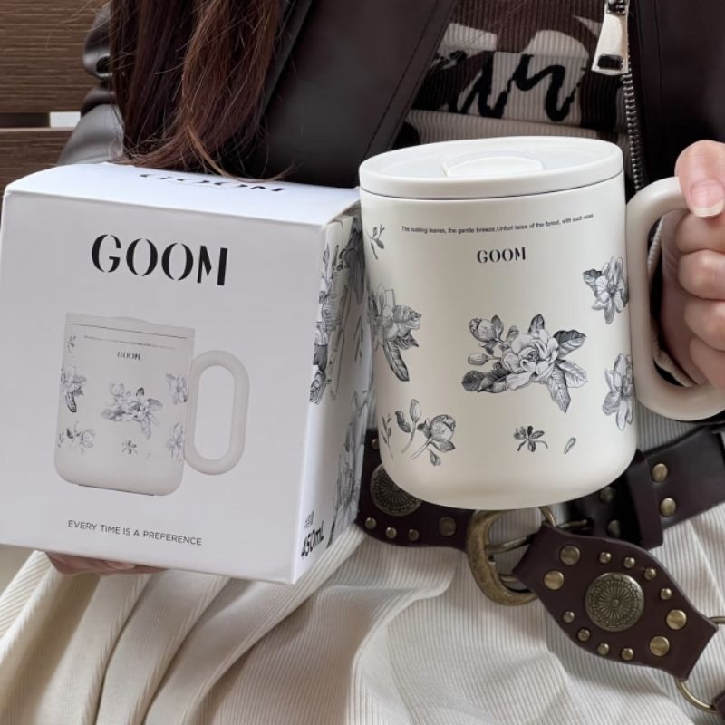 Cốc giữ nhiệt Goom có lõi lọc trà chất liệu inox316 dung tích 450ml ...