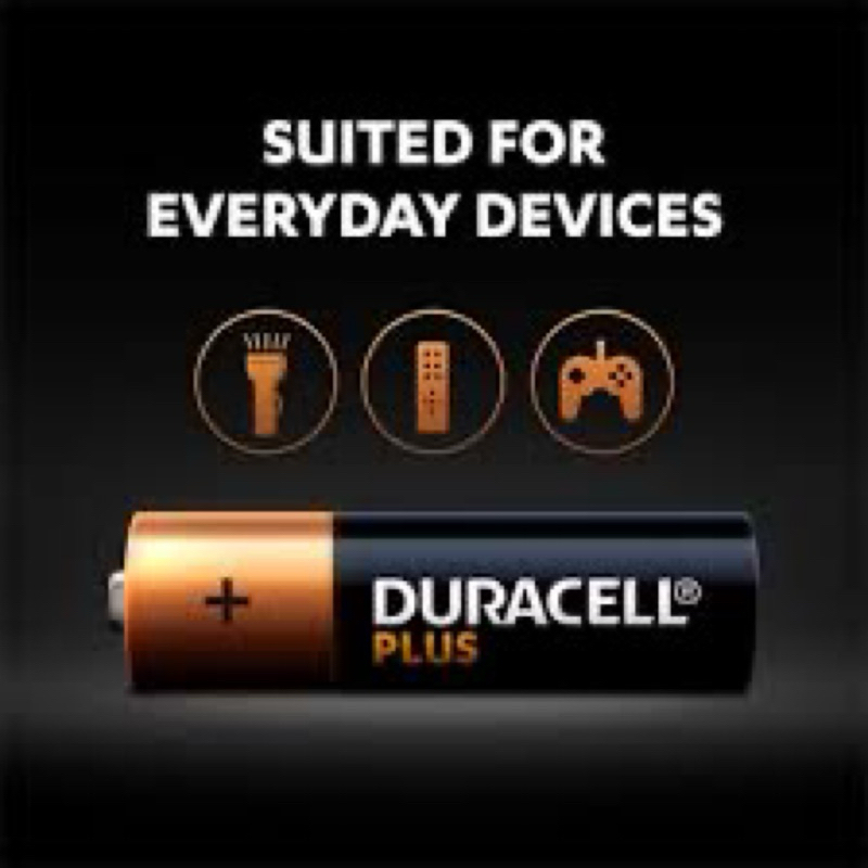 Pin Duracell Plus AA , Dung lượng cao (LR6/MN1500) - Bộ 2 viên pin ...