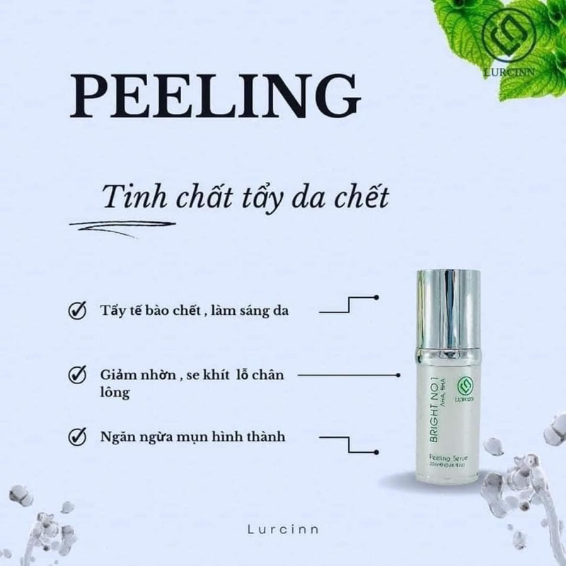 PEELING BRIGHT NO1 20ML TẨY DA CHẾT AHA VÀ BHA | Shopee Việt Nam