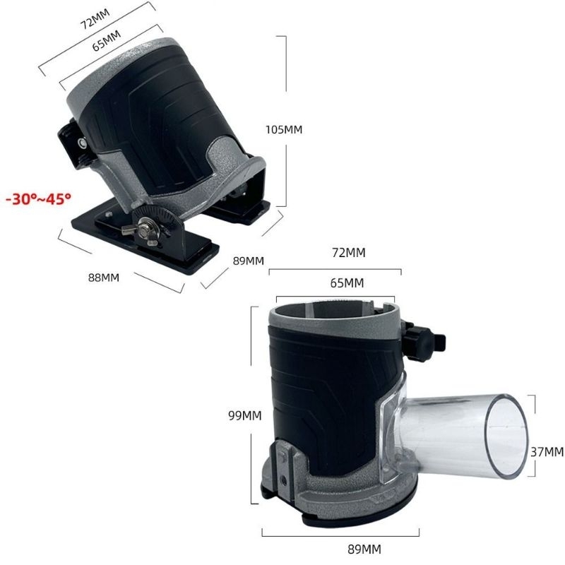 Chân Đế Máy Phay Cắt Gỗ Cầm Tay Dùng Mũi Soi Góc Nghiêng Chế Biến Gỗ ...