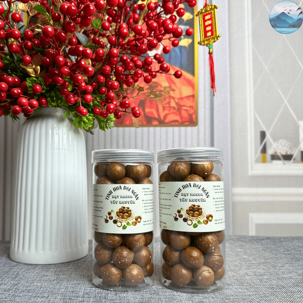 MACCA Đắk Lắk Sấy Nứt Vỏ Hộp 500g - MACCA Thơm, Béo, Dinh Dưỡng Size ...