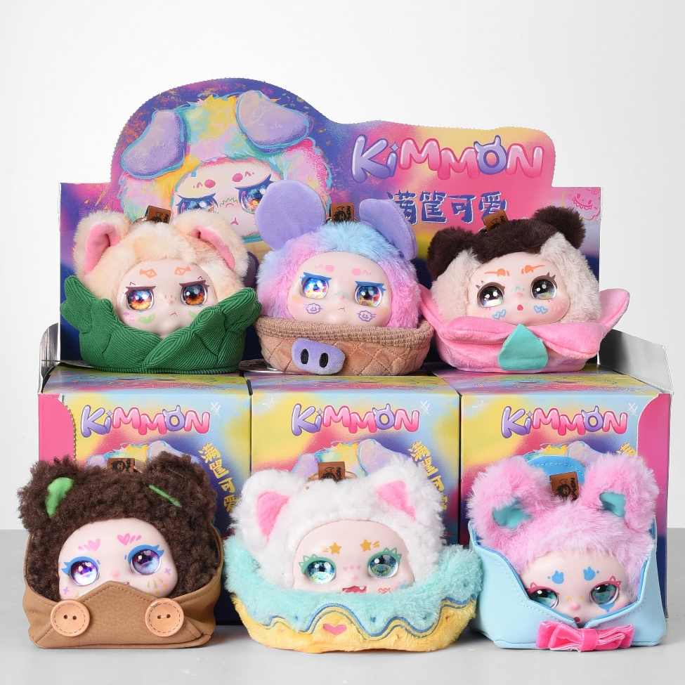 [ 1 hộp ] Xả kho Hộp mù Kimmon V6, V7, V9, V10, búp bê có móc khóa hoặc ...