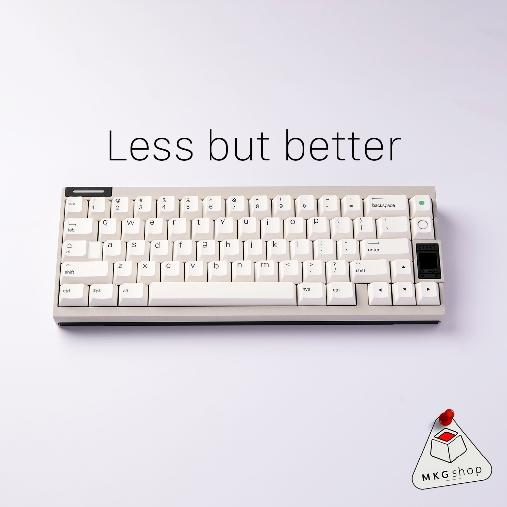 Keycap Less But Better | PBT dyesub | Cherry profile | Bộ nút bàn phím ...